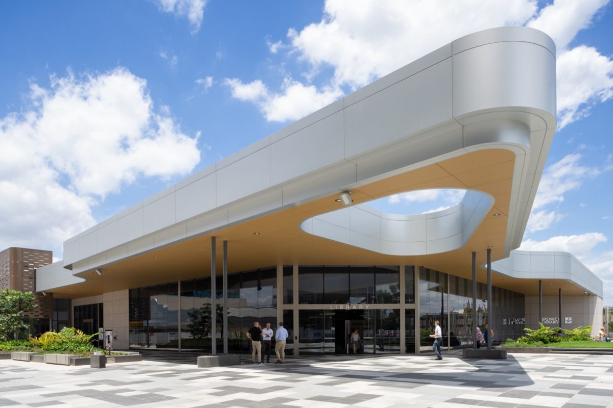 Ipswich Library + Plaza | Skypanel