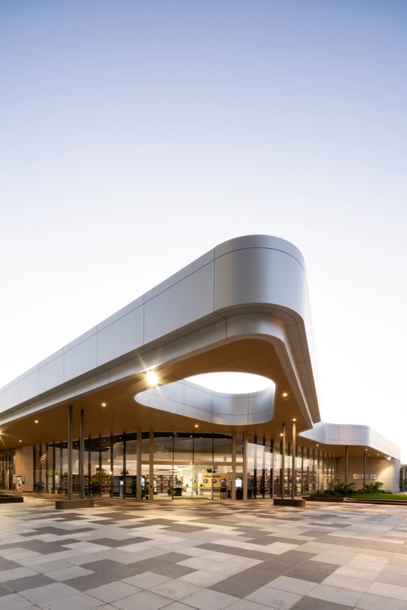 Ipswich Library + Plaza | Skypanel